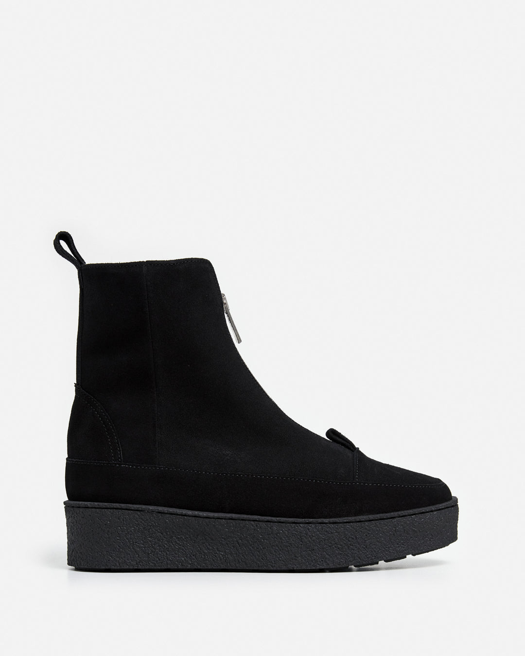 Amelia Suede Black Boot – Flattered