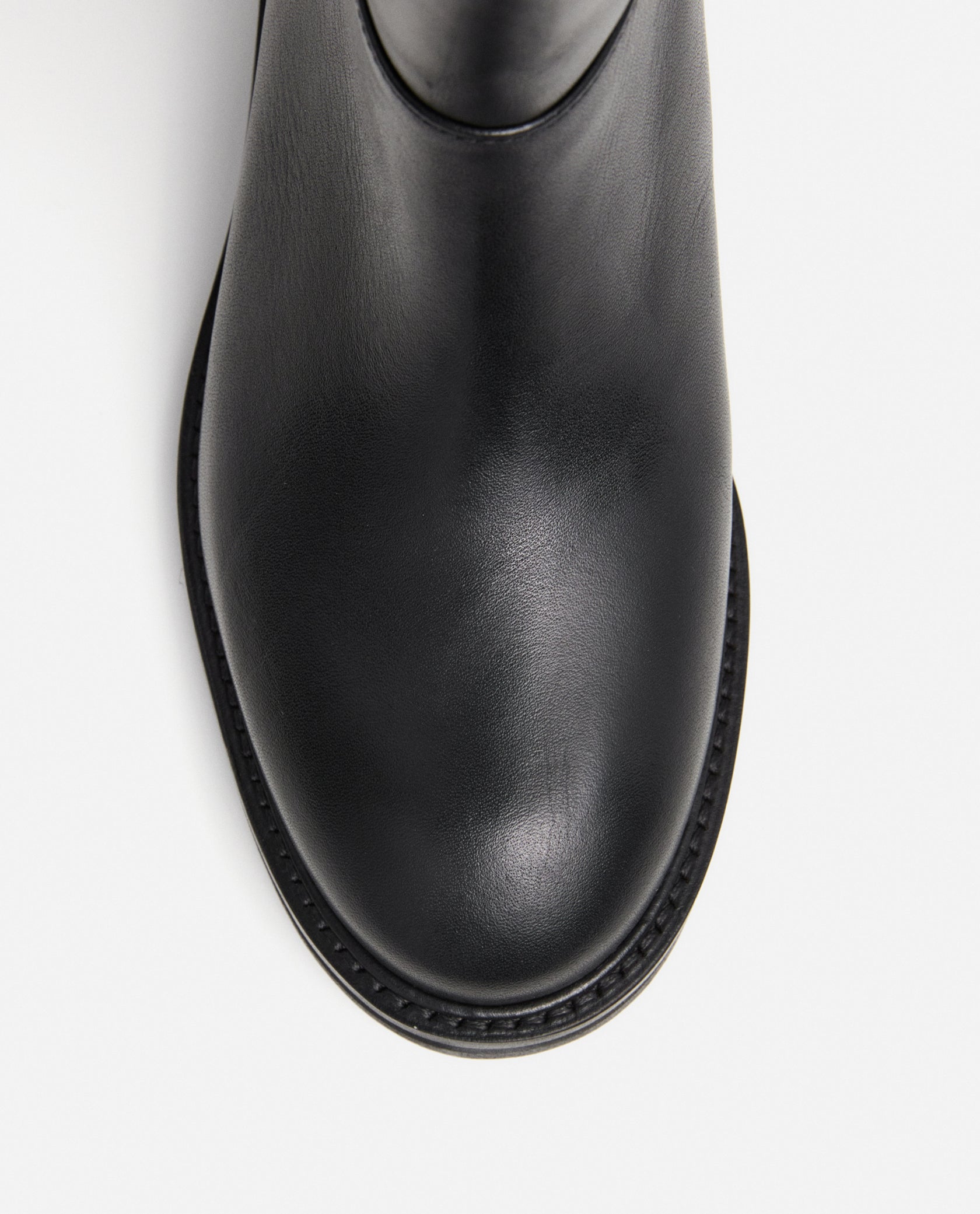Frances Leather Black Boot – Flattered